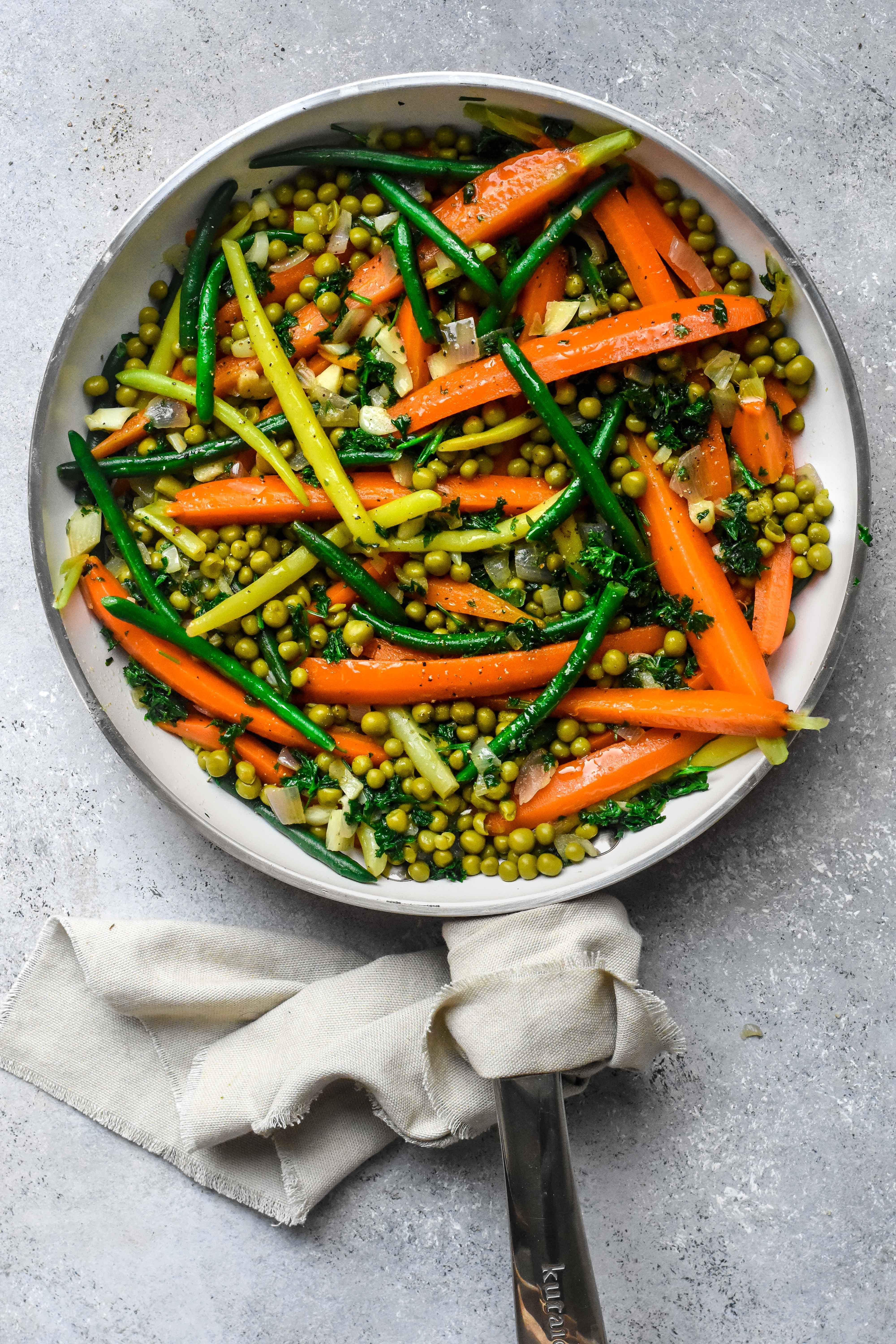 Herby Sugar Glazed Spring Vegetable Jardinière - Pardon Your French