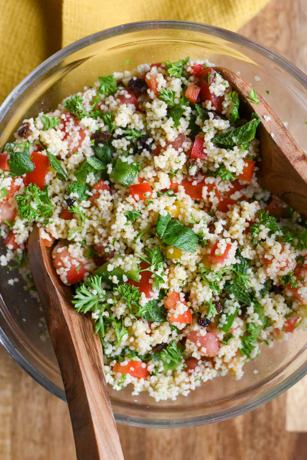 French Couscous Salad (French Taboulé) - Pardon Your French