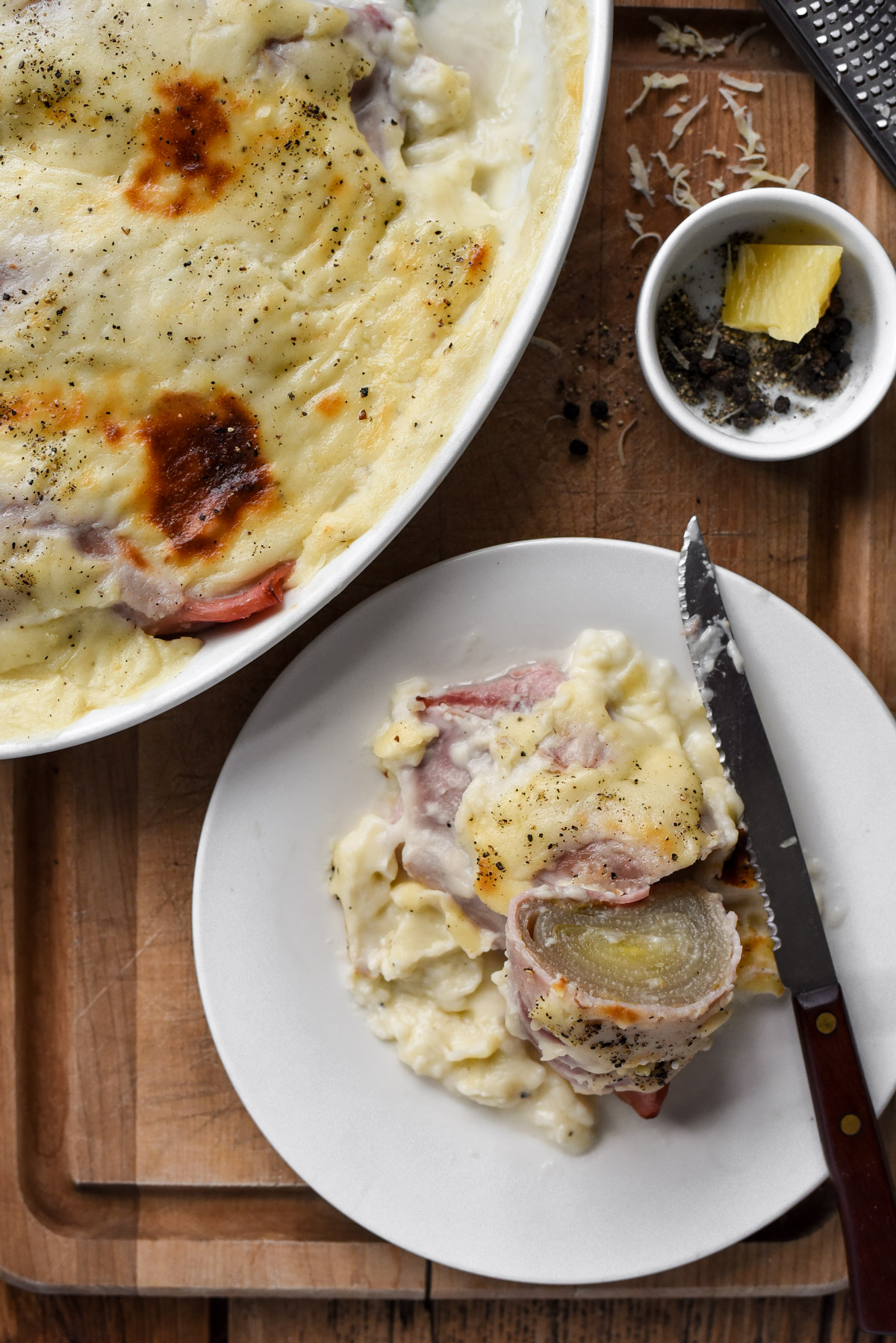 Belgian Endive and Ham Gratin (Endives au Jambon) - Pardon Your French