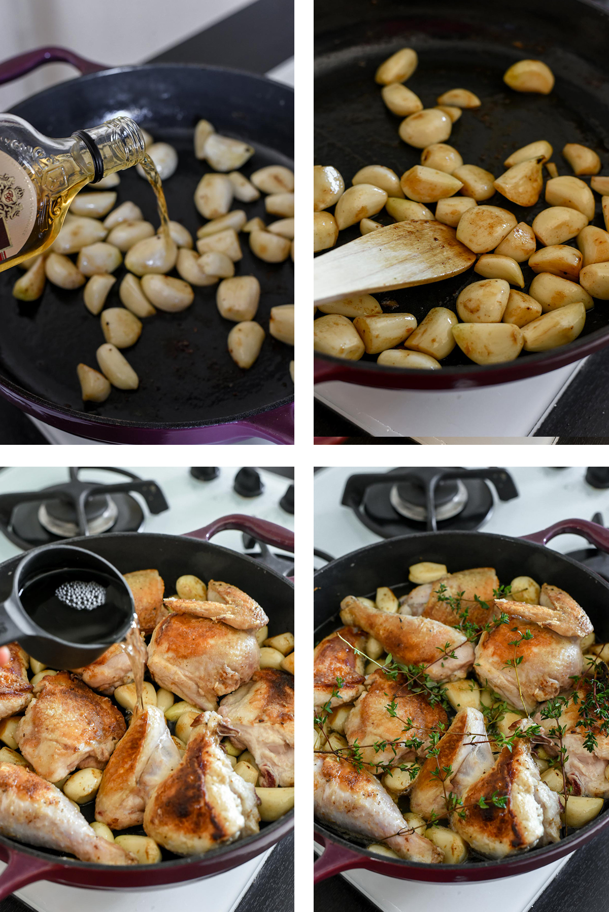 40 Cloves of Garlic Chicken - Pardon Your French