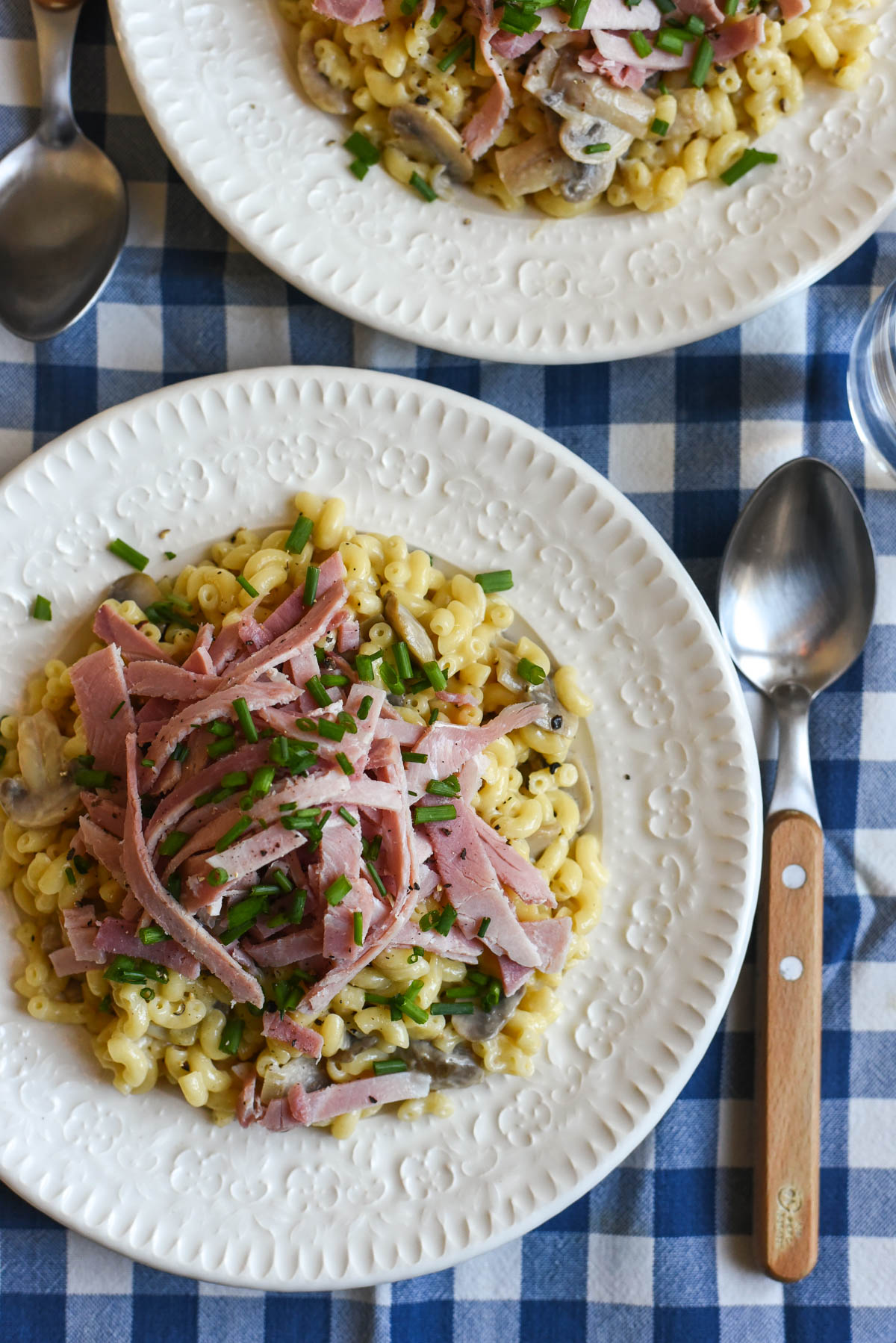 French Macaroni & Cheese with Ham (Coquillettes au Jambon) - Pardon ...